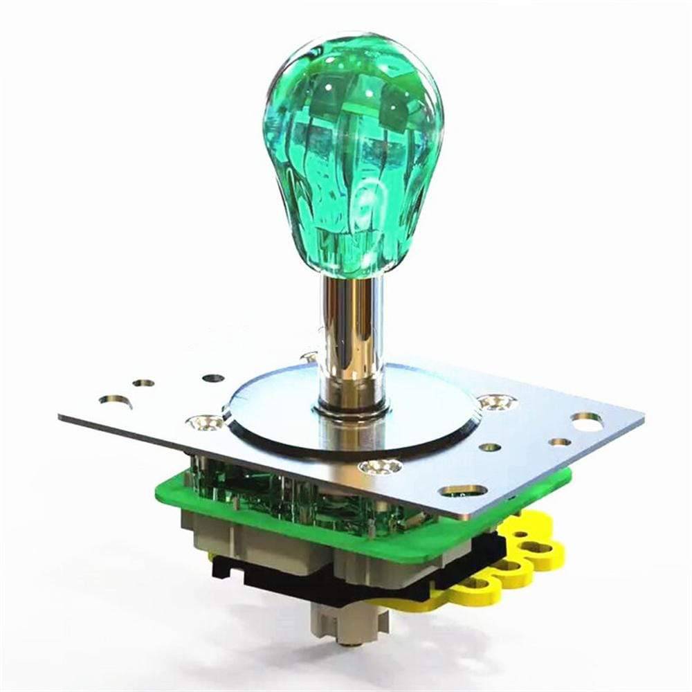 Green Illuminated Deluxe Arcade Joystick