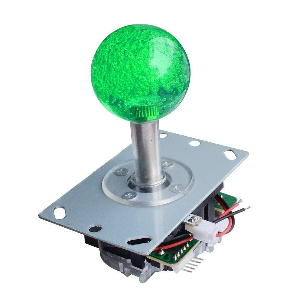 Green Bubble Illuminated Arcade Joystick