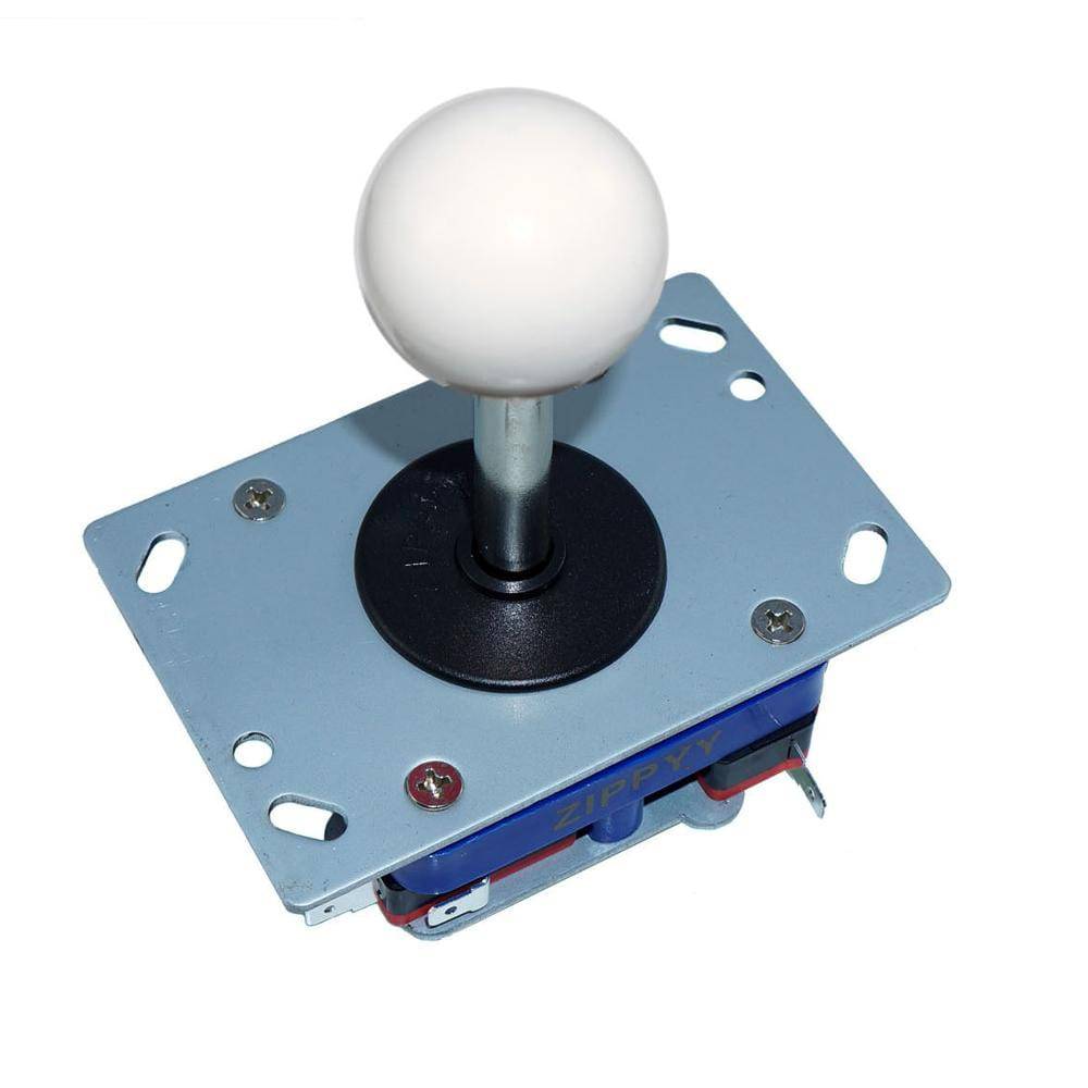 White Arcade Zippy Joystick